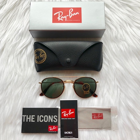 Ray-Ban | Accessories | New Rayban Rb3647 Double Bridge Sunglasses ...